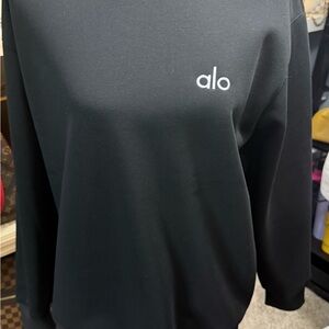 ALO Yoga | Sweaters | Sold Alo Yoga Mens Black Crewneck Sweater | Poshmark